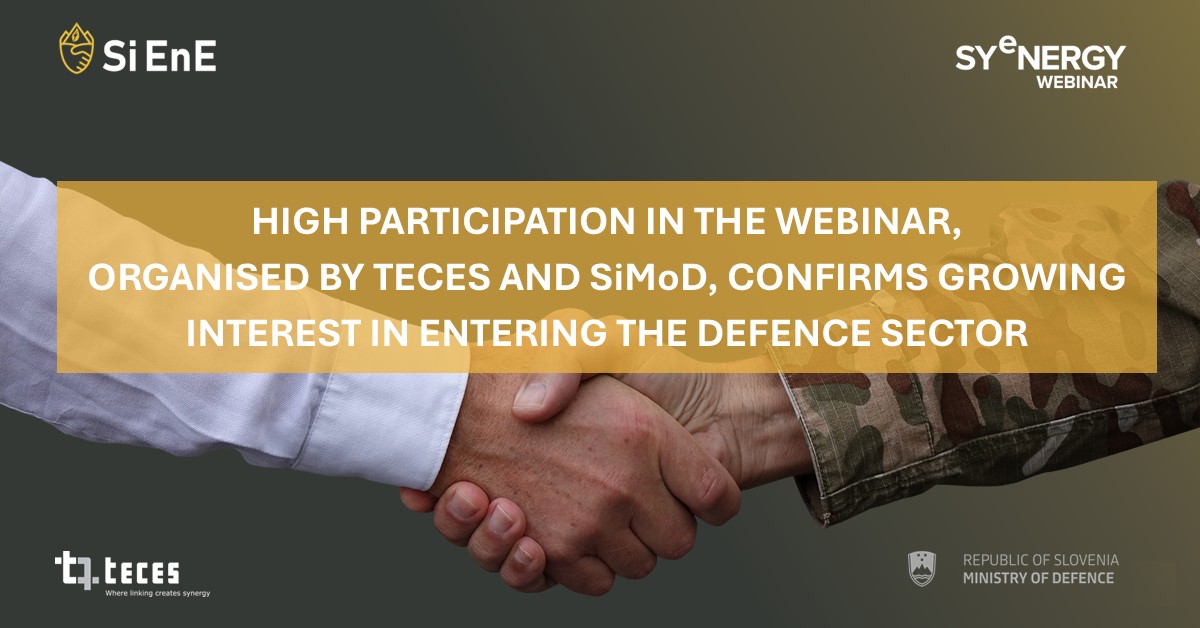 SiENE - High participation in the webinar, organised by TECES and SiMoD ...